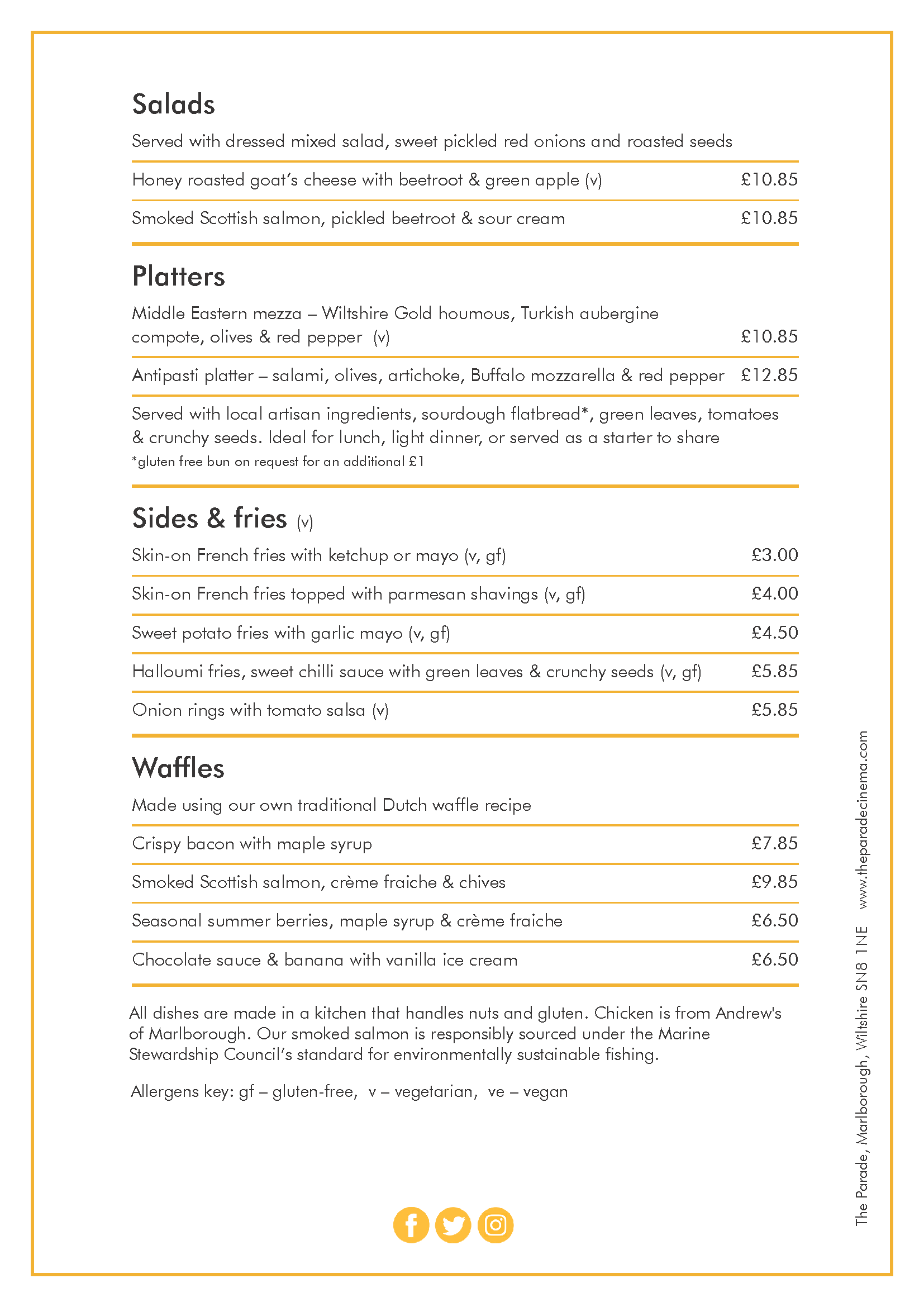 Food and Drink